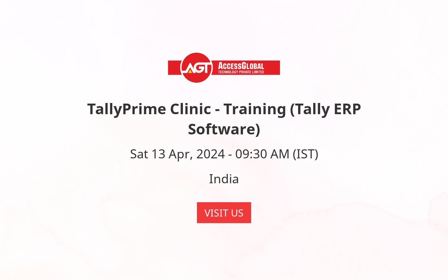 TallyPrime Clinic - Training (Tally ERP Software)